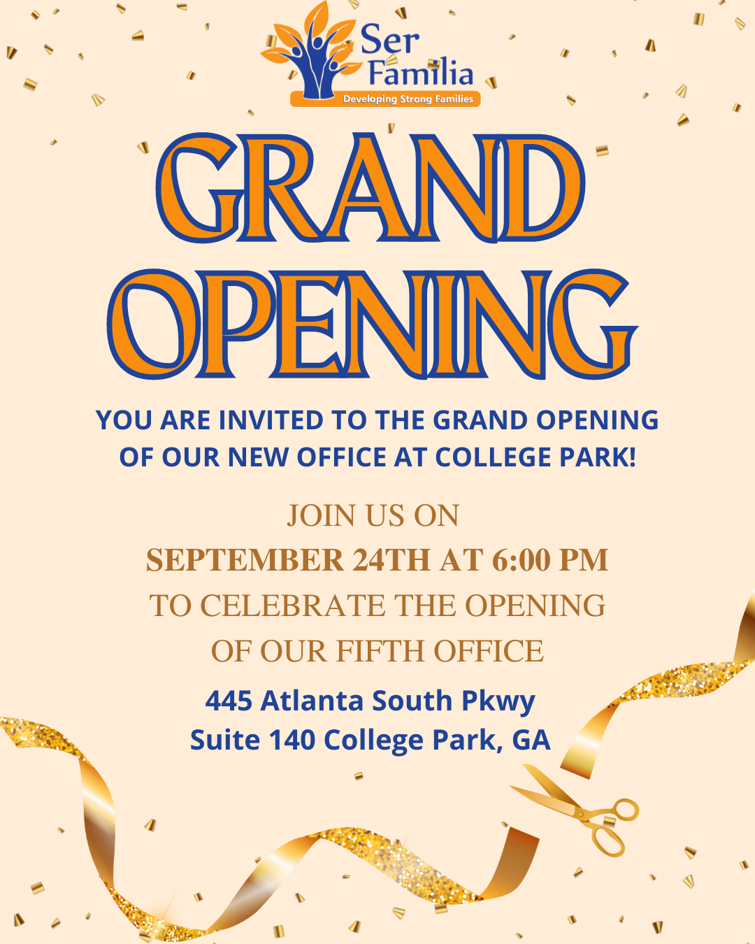 Grand Opening of our New Office! – Ser Familia